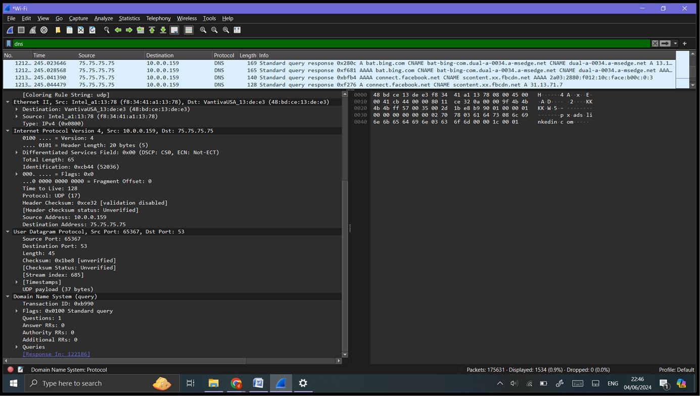 Analyze Network Traffic using Wireshark | Wireshark